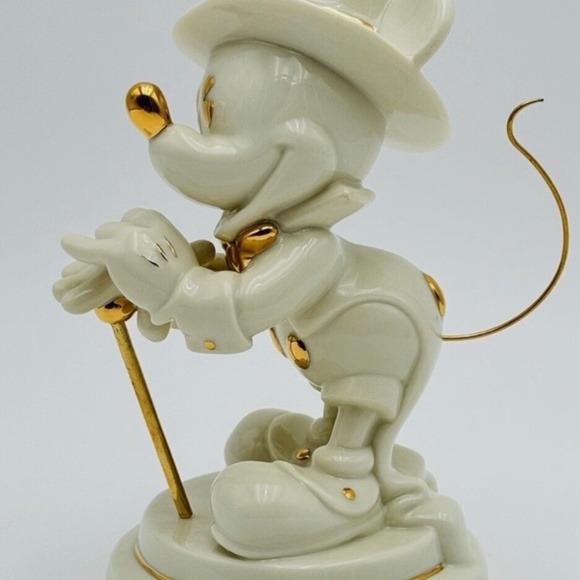 Lenox | Accents | Lenox Retired Disney Mickey Mouse Steps Out Porcelain ...